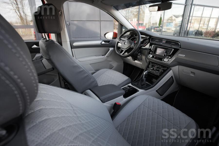 Orange Volkswagen Touran 2016 in Jelgava, with an engine capacity of 1.60 L and mileage of 0 thousand km for 8800 €, photo 19 on AUTOMOTO.COM.LV