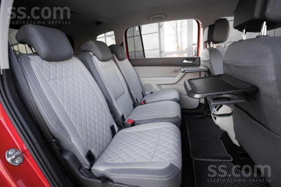 Orange Volkswagen Touran 2016 in Jelgava, with an engine capacity of 1.60 L and mileage of 0 thousand km for 8800 €, photo 22 on AUTOMOTO.COM.LV