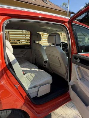 Oranžs Volkswagen Touran 2016 Viļņa, ar dzinēja tilpumu 1.97 L un nobraukumu 225 tūkst. km par 14500 €, foto 8 vietnē AUTOMOTO.COM.LV