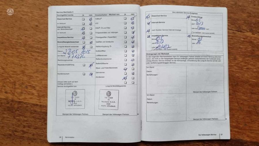 Красный Фольксваген Туран 2010 в Вильнюс, объемом двигателя 1.20 л и пробегом 235 тыс. км за 3999 €, фото 31 на AUTOMOTO.COM.LV