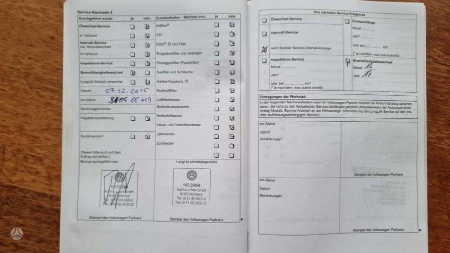 Красный Фольксваген Туран 2010 в Вильнюс, объемом двигателя 1.20 л и пробегом 235 тыс. км за 3999 €, фото 32 на AUTOMOTO.COM.LV