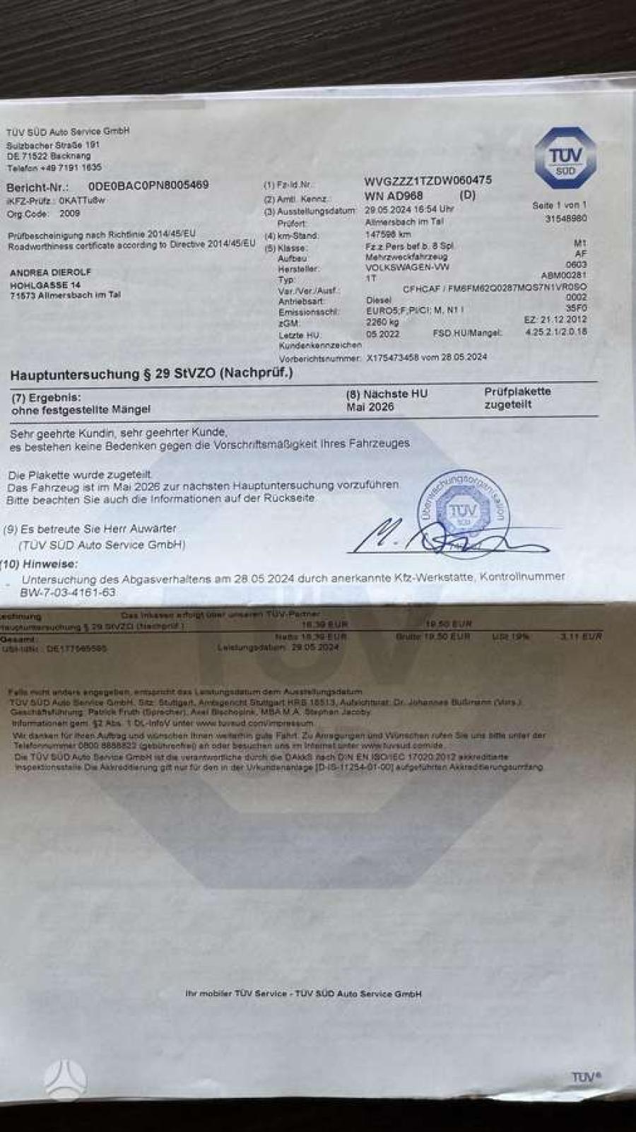 Красный Фольксваген Туран 2012 в Тельшяй, объемом двигателя 1.97 л и пробегом 179 тыс. км за 7200 €, фото 31 на AUTOMOTO.COM.LV