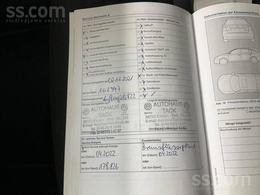 Красный Фольксваген Туран 2014 в Рига, объемом двигателя 1.60 л и пробегом 275 тыс. км за 7950 €, фото 24 на AUTOMOTO.COM.LV