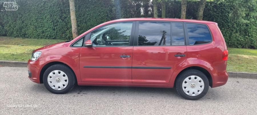 Sarkans Volkswagen Touran 2014 Kėdainiai, ar dzinēja tilpumu 1.20 L un nobraukumu 219 tūkst. km par 4199 €, foto 7 vietnē AUTOMOTO.COM.LV