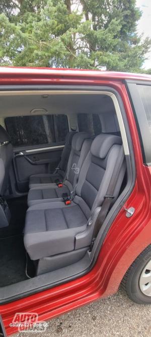 Sarkans Volkswagen Touran 2014 Kėdainiai, ar dzinēja tilpumu 1.20 L un nobraukumu 219 tūkst. km par 4199 €, foto 12 vietnē AUTOMOTO.COM.LV