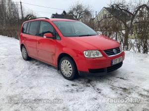 Sarkans Volkswagen Touran 2005 Tartu, ar dzinēja tilpumu 1.90 L un nobraukumu 0 tūkst. km par 1499 €, foto 3 vietnē AUTOMOTO.COM.LV