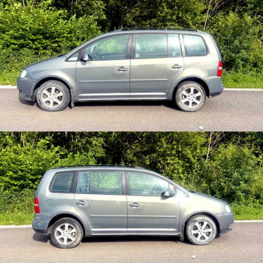 Volkswagen Touran 2005 Tallina, ar dzinēja tilpumu 1.90 L un nobraukumu 335 tūkst. km par 999 €, foto 6 vietnē AUTOMOTO.COM.LV