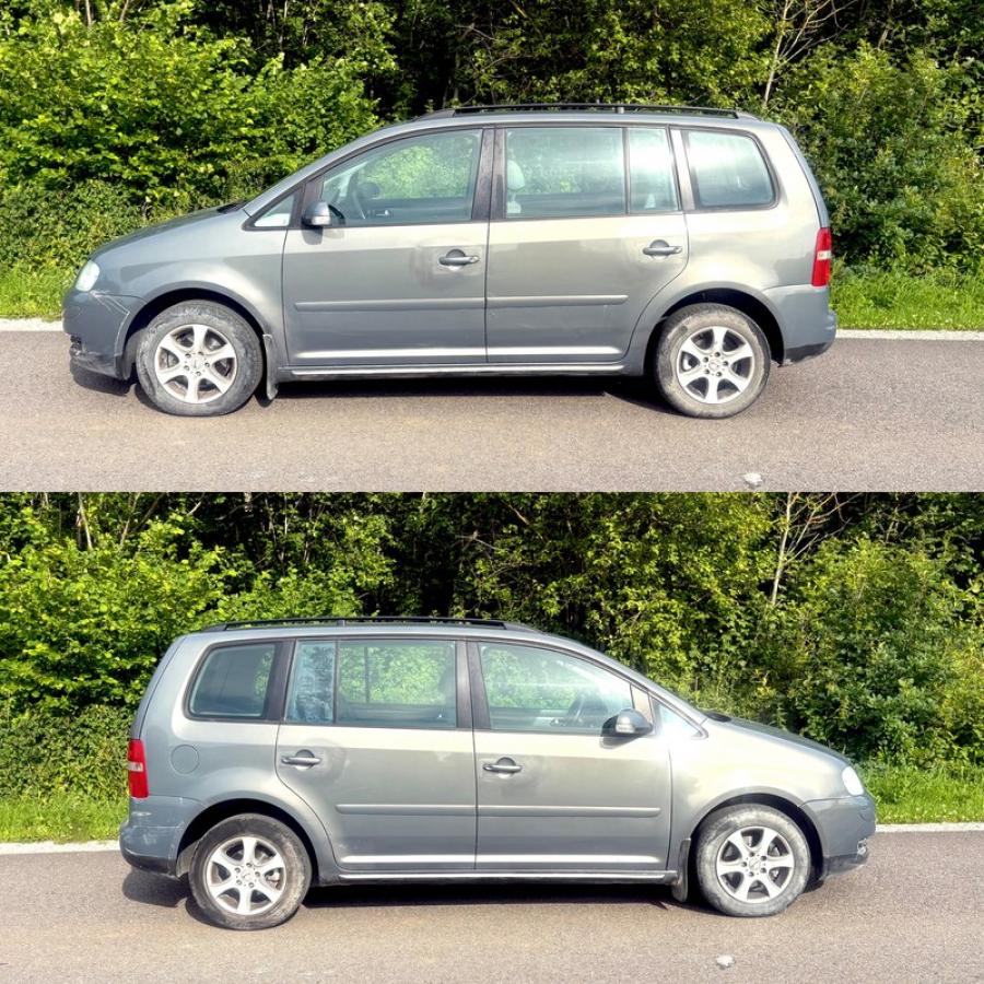 Volkswagen Touran 2005 Tallina, ar dzinēja tilpumu 1.90 L un nobraukumu 335 tūkst. km par 999 €, foto 16 vietnē AUTOMOTO.COM.LV