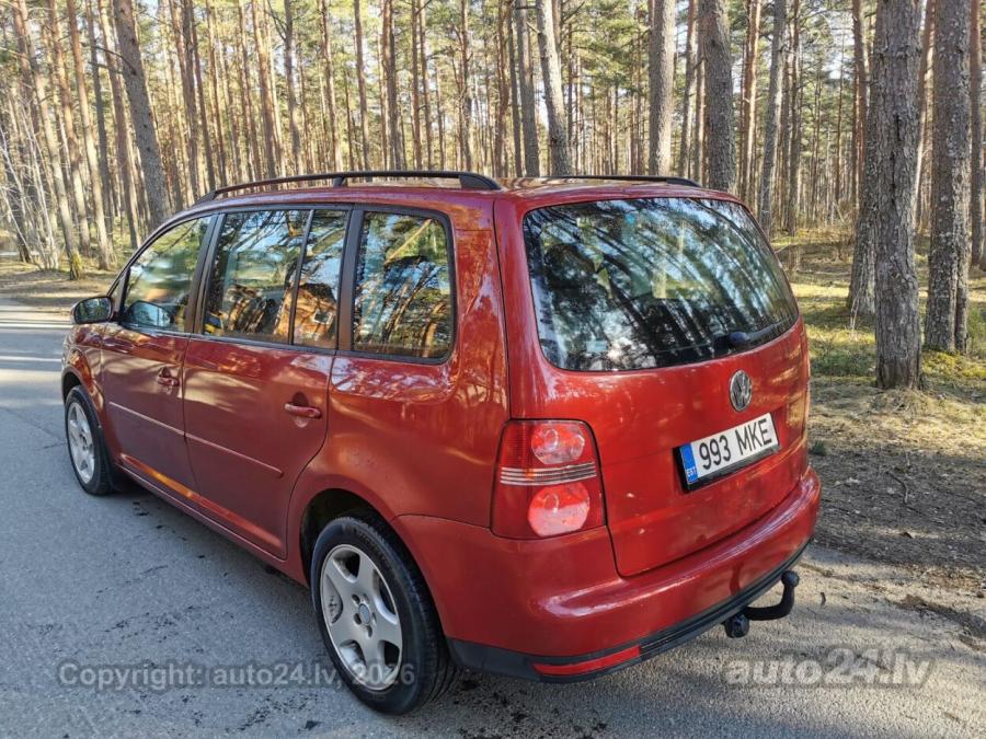 Volkswagen Touran 2007 in Tallinn, with an engine capacity of 1.40 L and mileage of 170 thousand km for 1990 €, photo 2 on AUTOMOTO.COM.LV