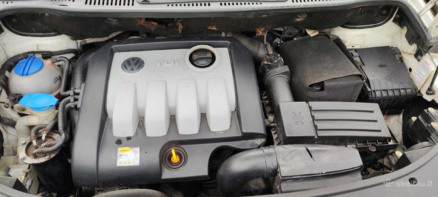 Balts Volkswagen Touran 2010 Šilalė, ar dzinēja tilpumu 1.90 L un nobraukumu 360 tūkst. km par 2900 €, foto 8 vietnē AUTOMOTO.COM.LV