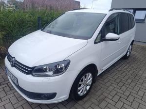 Balts Volkswagen Touran 2012 Kauņa, ar dzinēja tilpumu 1.60 L un nobraukumu 350 tūkst. km par 2550 €, foto  vietnē AUTOMOTO.COM.LV