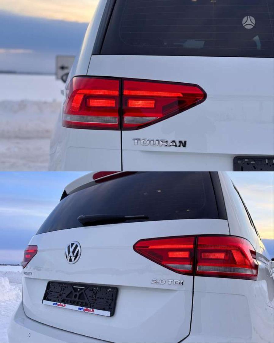 Balts Volkswagen Touran 2015 Raseiniai, ar dzinēja tilpumu 1.97 L un nobraukumu 252 tūkst. km par 10500 €, foto 11 vietnē AUTOMOTO.COM.LV