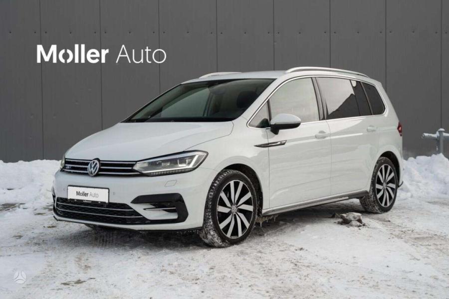 Balts Volkswagen Touran 2016 Viļņa, ar dzinēja tilpumu 1.80 L un nobraukumu 142 tūkst. km par 12300 €, foto 1 vietnē AUTOMOTO.COM.LV