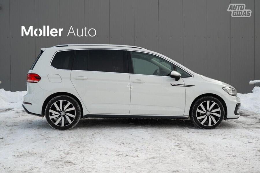 White Volkswagen Touran 2016 in Vilnius, with an engine capacity of 1.80 L and mileage of 142 thousand km for 12300 €, photo 7 on AUTOMOTO.COM.LV
