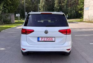 Balts Volkswagen Touran 2016 Kauņa, ar dzinēja tilpumu 1.97 L un nobraukumu 322 tūkst. km par 10950 €, foto 5 vietnē AUTOMOTO.COM.LV