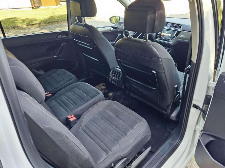 Белый Фольксваген Туран 2016 в Алитус, объемом двигателя 1.20 л и пробегом 235 тыс. км за 6999 €, фото 22 на AUTOMOTO.COM.LV