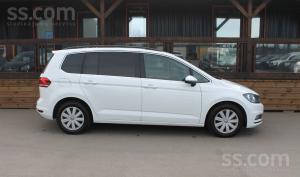 Balts Volkswagen Touran 2017 Rīga, ar dzinēja tilpumu 1.60 L un nobraukumu 0 tūkst. km par 9450 €, foto 7 vietnē AUTOMOTO.COM.LV