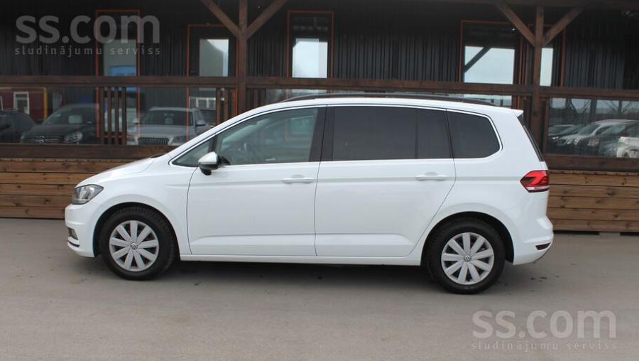 Balts Volkswagen Touran 2017 Rīga, ar dzinēja tilpumu 1.60 L un nobraukumu 0 tūkst. km par 9450 €, foto 8 vietnē AUTOMOTO.COM.LV
