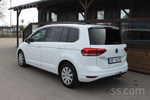 Balts Volkswagen Touran 2017 Rīga, ar dzinēja tilpumu 1.60 L un nobraukumu 0 tūkst. km par 9450 €, foto 9 vietnē AUTOMOTO.COM.LV