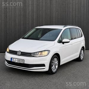 White Volkswagen Touran 2017 in Riga, with an engine capacity of 1.60 L and mileage of 281 thousand km for 9700 €, photo  on AUTOMOTO.COM.LV