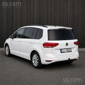 Balts Volkswagen Touran 2017 Rīga, ar dzinēja tilpumu 1.60 L un nobraukumu 281 tūkst. km par 8900 €, foto 5 vietnē AUTOMOTO.COM.LV