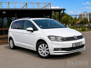 Balts Volkswagen Touran 2017 Rīga, ar dzinēja tilpumu 1.60 L un nobraukumu 286 tūkst. km par 9490 €, foto 6 vietnē AUTOMOTO.COM.LV