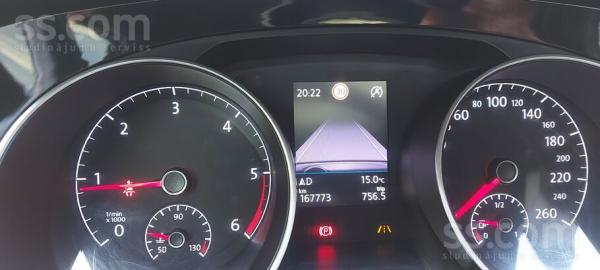 Balts Volkswagen Touran 2017 Cēsis, ar dzinēja tilpumu 2.00 L un nobraukumu 168 tūkst. km par 15350 €, foto 2 vietnē AUTOMOTO.COM.LV
