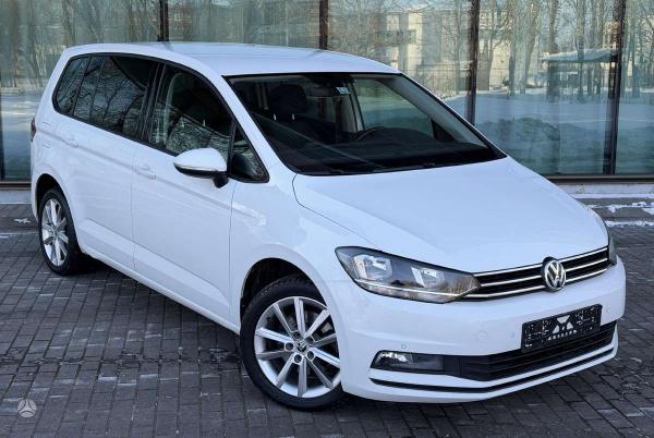 Balts Volkswagen Touran 2018 Kauņa, ar dzinēja tilpumu 1.97 L un nobraukumu 172 tūkst. km par 9400 €, foto 8 vietnē AUTOMOTO.COM.LV