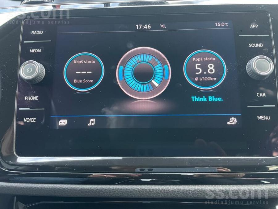 Balts Volkswagen Touran 2018 Rīga, ar dzinēja tilpumu 1.40 L un nobraukumu 151 tūkst. km par 15700 €, foto 18 vietnē AUTOMOTO.COM.LV