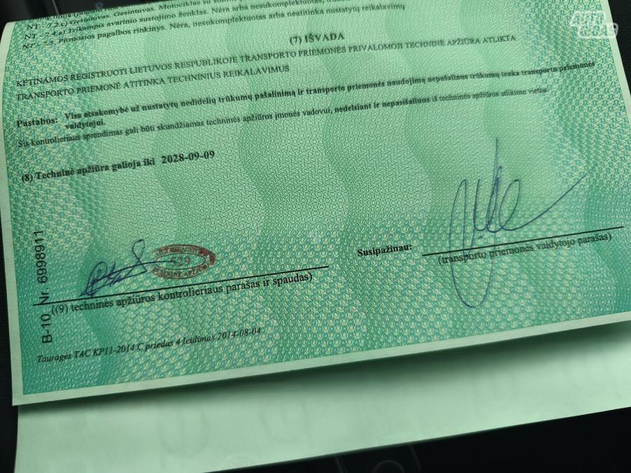 Белый Фольксваген Туран 2020 в Юрбаркас, объемом двигателя 2.00 л и пробегом 287 тыс. км за 8700 €, фото 16 на AUTOMOTO.COM.LV