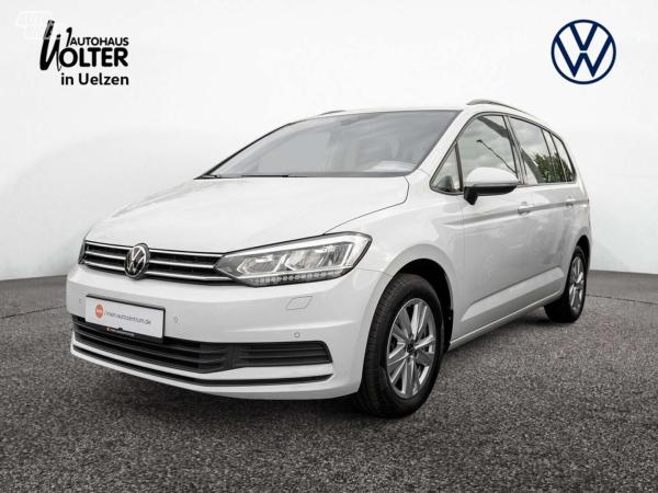 Balts Volkswagen Touran 2021 Kauņa, ar dzinēja tilpumu 2.00 L un nobraukumu 52 tūkst. km par 27426 €, foto 1 vietnē AUTOMOTO.COM.LV