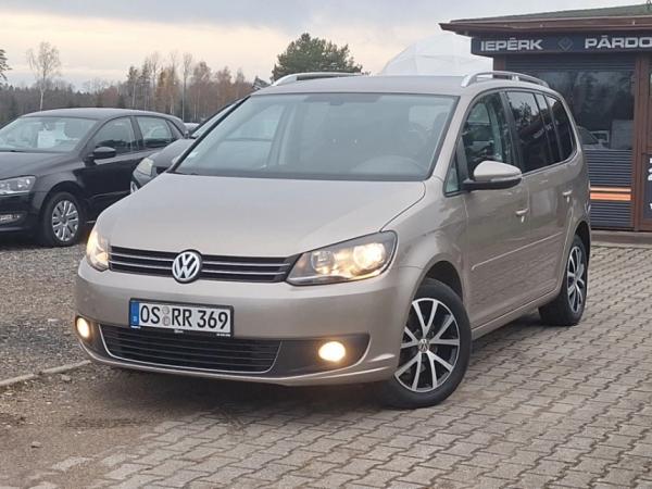 Dzeltens Volkswagen Touran 2012 Rīga, ar dzinēja tilpumu 1.60 L un nobraukumu 239 tūkst. km par 6777 €, foto 3 vietnē AUTOMOTO.COM.LV