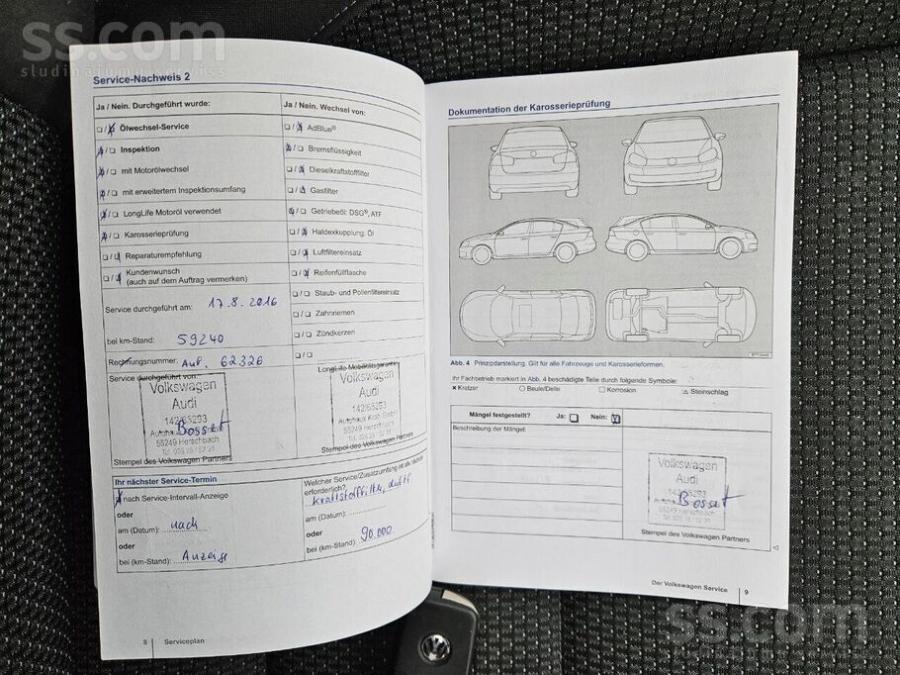 Желтый Фольксваген Туран 2013 в Талси, объемом двигателя 2.00 л и пробегом 277 тыс. км за 6950 €, фото 29 на AUTOMOTO.COM.LV