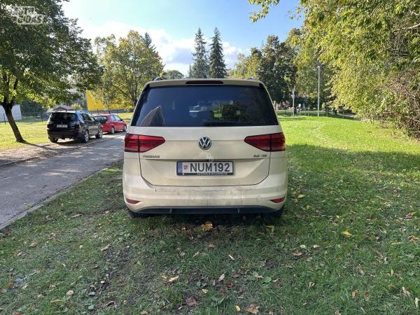 Фольксваген Туран 2017 в Мариямполе на AUTOMOTO.COM.LV Желтый Фольксваген Туран 2017 в Мариямполе, объемом двигателя 2.00 л и пробегом 410 тыс. км за 5800 €, фото 6 на AUTOMOTO.COM.LV