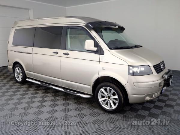 Beige Volkswagen Transporter 2008 in Tallinn, with an engine capacity of 2.50 L and mileage of 491 thousand km for 2999 €, photo 1 on AUTOMOTO.COM.LV