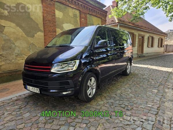 Melns Volkswagen Transporter 2017 Cēsis, ar dzinēja tilpumu 2.00 L un nobraukumu 189 tūkst. km par 16940 €, foto 1 vietnē AUTOMOTO.COM.LV
