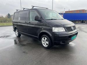 Black Volkswagen Transporter 2005 in Pasvalys, with an engine capacity of 2.50 L and mileage of 270 thousand km for 3750 €, photo 5 on AUTOMOTO.COM.LV