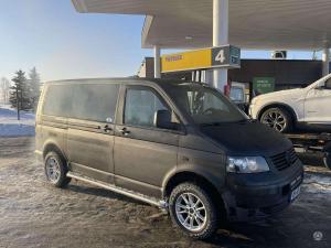 Black Volkswagen Transporter 2008 in Vilnius, with an engine capacity of 2.49 L and mileage of 350 thousand km for 4400 €, photo 2 on AUTOMOTO.COM.LV