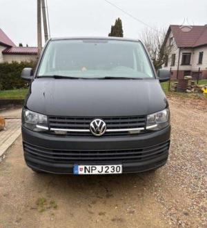 Black Volkswagen Transporter 2016 in Alytus, with an engine capacity of 1.97 L and mileage of 164 thousand km for 11500 €, photo 6 on AUTOMOTO.COM.LV