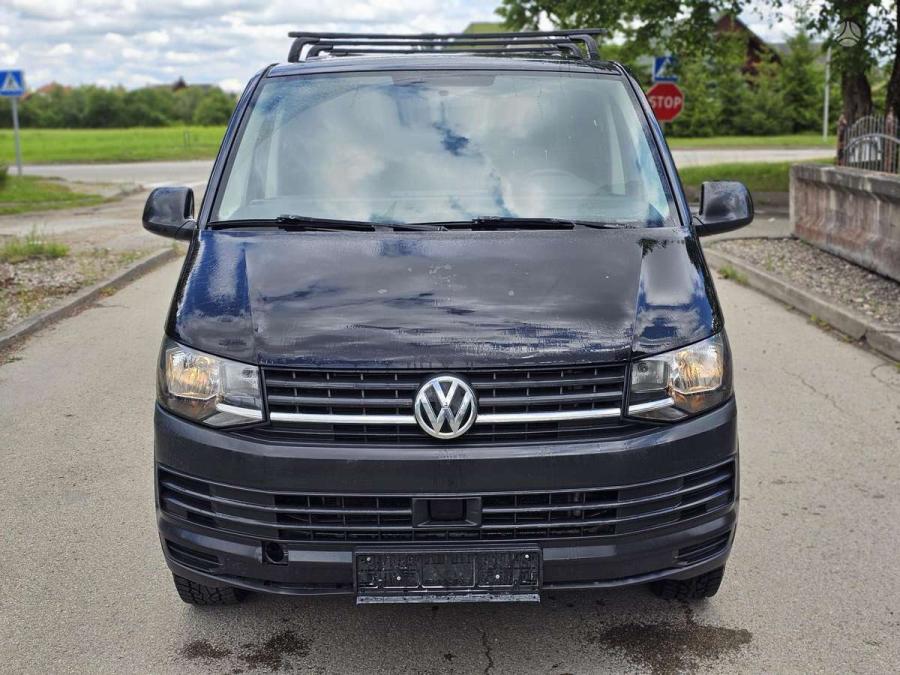 Black Volkswagen Transporter 2016 in Rokiskis, with an engine capacity of 2.00 L and mileage of 270 thousand km for 5650 €, photo 3 on AUTOMOTO.COM.LV