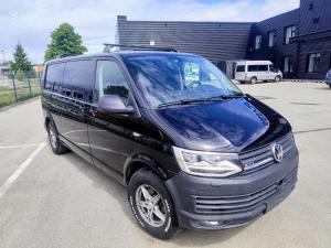 Black Volkswagen Transporter 2017 in Klaipeda, with an engine capacity of 1.97 L and mileage of 263 thousand km for 12500 €, photo 3 on AUTOMOTO.COM.LV