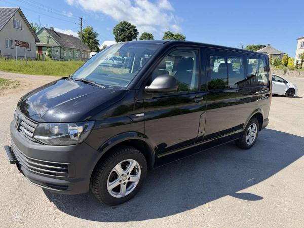 Black Volkswagen Transporter 2017 in Skaudvile, with an engine capacity of 1.97 L and mileage of 347 thousand km for 11700 €, photo 7 on AUTOMOTO.COM.LV