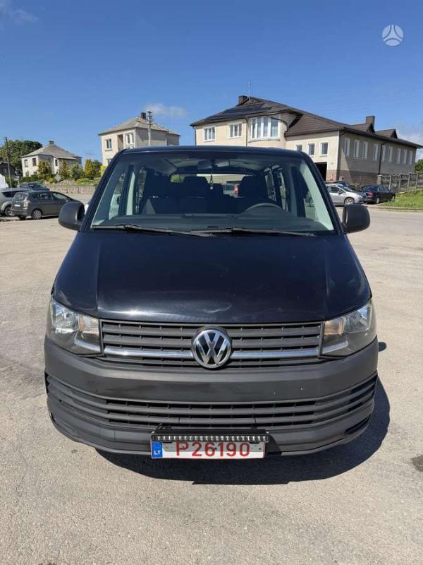 Black Volkswagen Transporter 2017 in Skaudvile, with an engine capacity of 1.97 L and mileage of 347 thousand km for 11700 €, photo 8 on AUTOMOTO.COM.LV