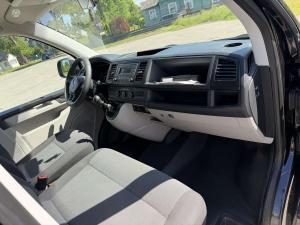 Black Volkswagen Transporter 2017 in Skaudvile, with an engine capacity of 1.97 L and mileage of 347 thousand km for 11700 €, photo 12 on AUTOMOTO.COM.LV