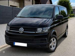Black Volkswagen Transporter 2017 in Klaipeda, with an engine capacity of 1.97 L and mileage of 222 thousand km for 13400 €, photo 1 on AUTOMOTO.COM.LV