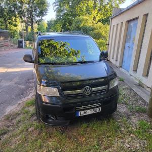 Black Volkswagen Transporter 2004 in Jurmala, with an engine capacity of 2.50 L and mileage of 0 thousand km for 5950 €, photo 3 on AUTOMOTO.COM.LV