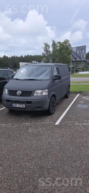 Black Volkswagen Transporter 2006 in Riga, with an engine capacity of 1.90 L and mileage of 360 thousand km for 1700 €, photo  on AUTOMOTO.COM.LV