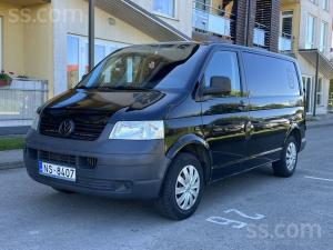 Black Volkswagen Transporter 2007 in Riga, with an engine capacity of 1.90 L and mileage of 400 thousand km for 3900 €, photo  on AUTOMOTO.COM.LV