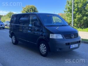 Black Volkswagen Transporter 2007 in Riga, with an engine capacity of 1.90 L and mileage of 400 thousand km for 3900 €, photo 5 on AUTOMOTO.COM.LV