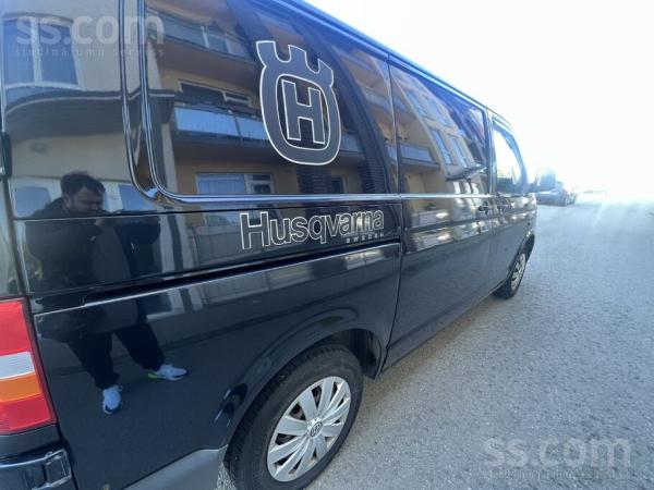 Черный Фольксваген Transporter 2007 в Рига, объемом двигателя 1.90 л и пробегом 400 тыс. км за 3900 €, фото 7 на AUTOMOTO.COM.LV